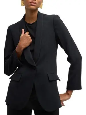 Emporio Armani One-button Blazer - Black