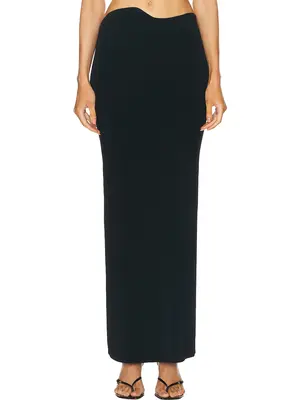 Christopher Esber Christopher Esber Maparadita Midi Skirt Black
