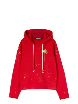 PALM ANGELS Palm Painted Hoodie