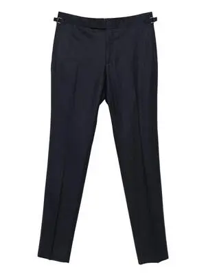 TOM FORD Pinstripe Trousers - Blue