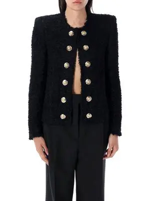Balmain Jackets - Black