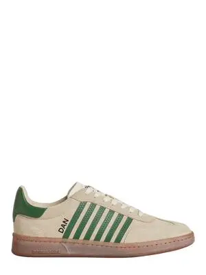 Dsquared2 Lace-Up Sneakers Beige