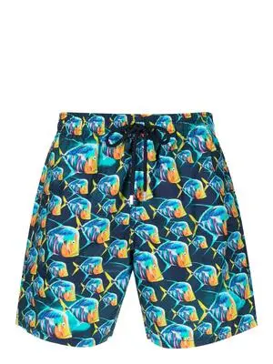 Vilebrequin Printed Board Shorts - Blue