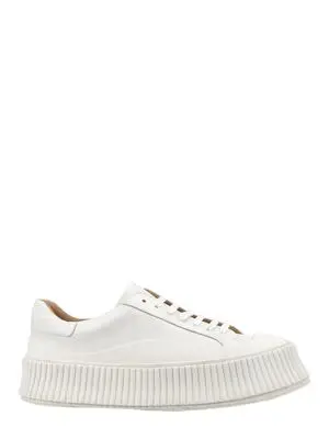 JIL SANDER Leather Sneakers - Neve