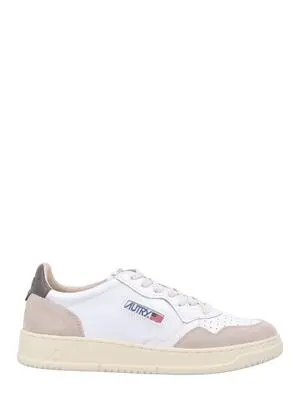 AUTRY Medalist Low-Top Sneakers White Morel