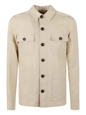 Jacob Cohen Shirts Cream Beige
