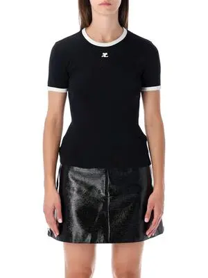 COURREGES Courrèges T Shirts And Polos - Nero