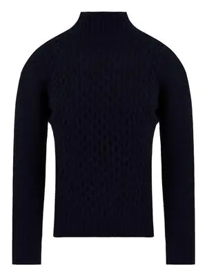 DRUMOHR Long Sleeve Sweater - Blue