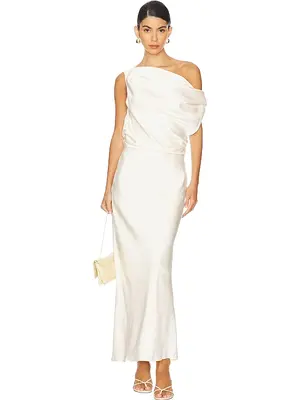 SNDYS Calissa Maxi Dress - Champagne