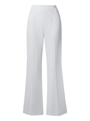 ET OCHS Stretch-Cady Flared Pants White
