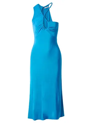 ET OCHS Phebe One-shoulder Midi Dress - Azure