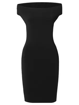Alexandre Vauthier Off-the-shoulder Cutout Midi Dress - Black