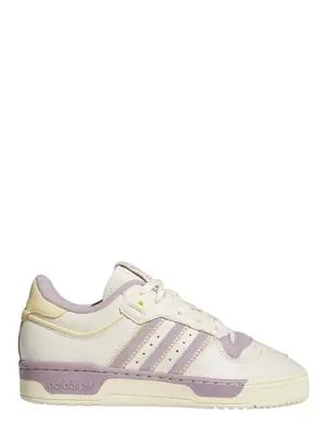 Adidas Rivalry 86 Low Sneakers - Cream White/preloved Fig/easy Yellow