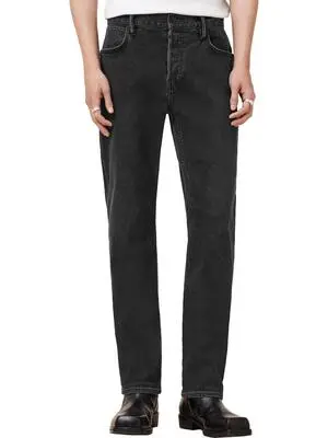 ALLSAINTS Iggy Slim Fit Denim Jeans - Jet Black