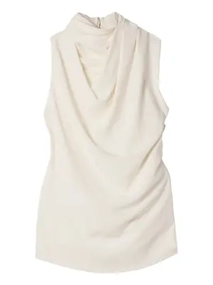 ALTUZARRA Sleary Draped Crepe Top