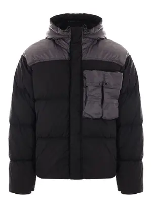 C.P. COMPANY Eco Chrome-r Down Jacket - Black