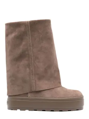 Casadei Suede Boots - Grey