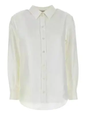 Alexander McQueen Silk Button-down Shirt - Neutrals