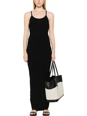 ETERNE Ribbed Tank Maxi Dress