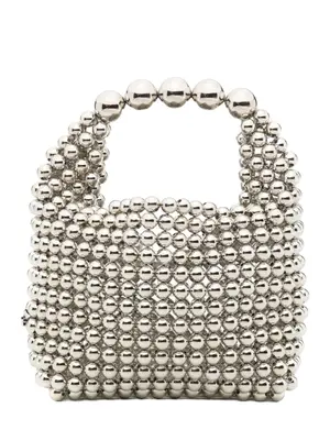 0711 TBILISI 0711 Mini Jodie Tote Bag Silver