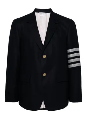 Thom Browne 4-bar Stripe Blazer - Blue
