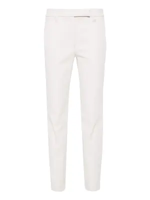Brunello Cucinelli Cigarette Trousers - White