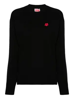 Kenzo Boke Flower Jumper - Black