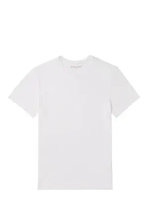 Derek Rose Basel Stretch-micro Modal Jersey T-shirt - White
