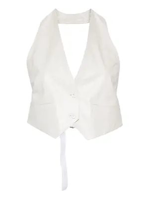 MANOKHI Uma Vest - Neutrals
