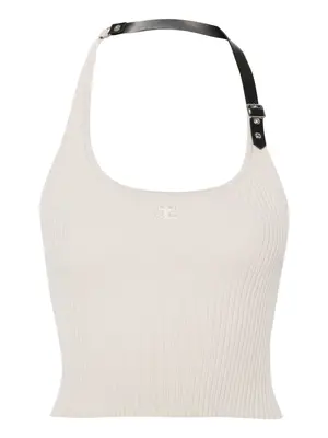 COURREGES Courrèges Holistic Knitted Tank Top