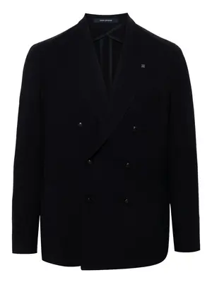 Tagliatore Double-breasted Blazer - Blue