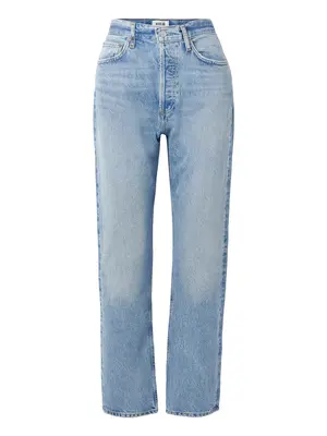 AGOLDE 90s Pinch Waist High-rise Jeans - Blue