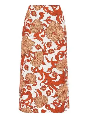 La DoubleJ Pencil Skirt - Reef White