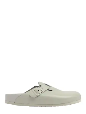 BIRKENSTOCK Boston Exquisite Leather Sandals Grey