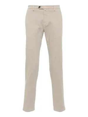 BRIGLIA 1949 Cotton Chino Trousers - Neutrals