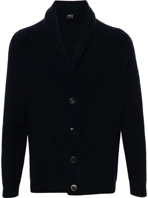 Fedeli Terminillo Cashmere Cardigan - Blue