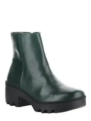 Fly London Toor Platform Bootie - Petrol Rug