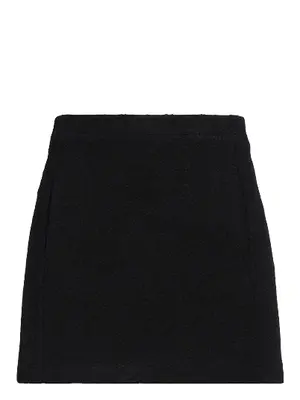 PINKO Mini Bouclé Flared Skirt