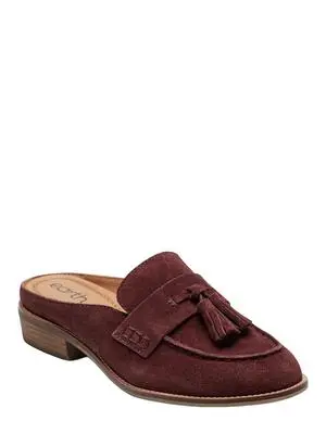 EARTH® Earth® Everett Tassel Mule Dark Red