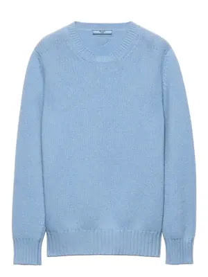 Prada Wool And Cashmere Sweater - Sapphire Blue