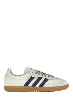 Adidas Samba Low-top Sneakers - Off White/dark Blue/clear Sky