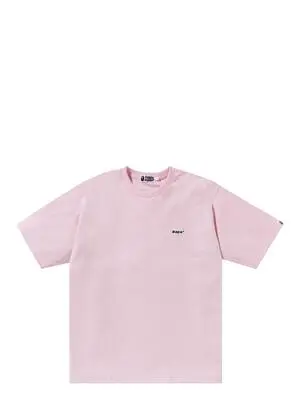 A BATHING APE One Point Relaxed Fit Tee - Pink