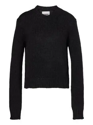 JIL SANDER Wool-blend Sweater - Black