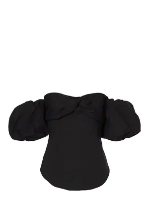Isabel Marant Daniela Off-shoulder Top - Black