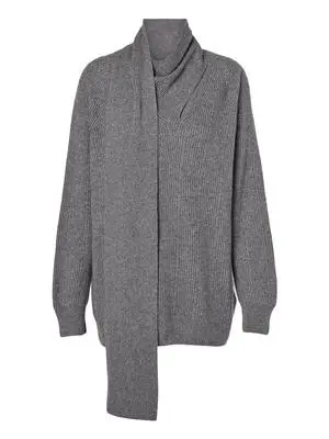 Etro Wool-blend Ribbed Sweater - Grey