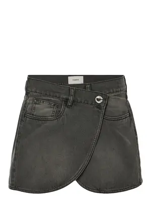 Coperni Denim Mini Skirt - Grey