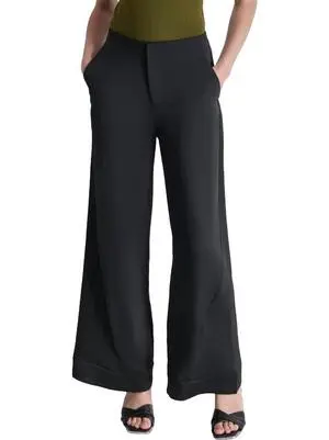 Dkny Wide Leg Trousers - Black