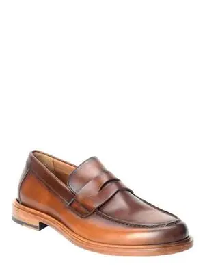 WARFIELD & GRAND Penny Loafer - Whiskey