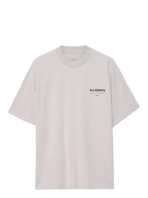 ALLSAINTS Underground Oversized Crew Neck T-shirt - Blue