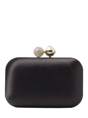 JIMMY CHOO Cloud Handheld Clutch - Black